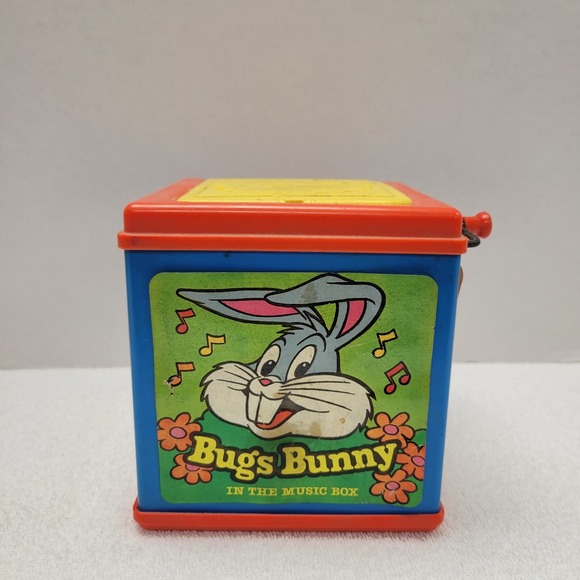 Toys | 1976 Vintage Mattell Bugs Bunny In The Music Box Warner Bros Inc ...